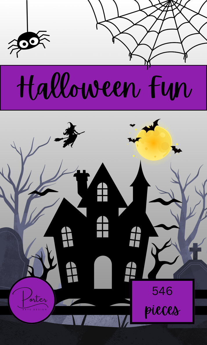 Halloween Fun Sticker Book – Porter Arts Design