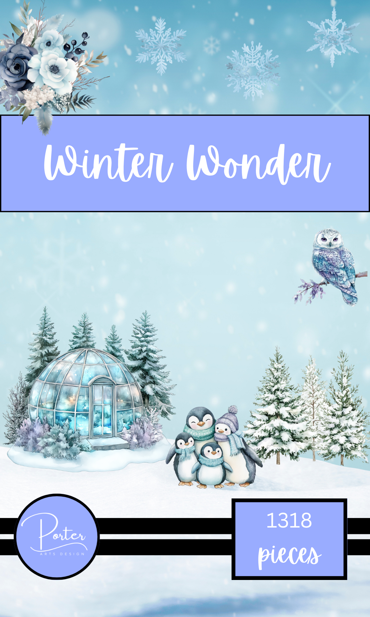 Winter Wonder Sticker Book – Porter Arts Design